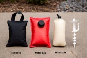 How To Weigh Down Outdoor Decorations | House Brighten